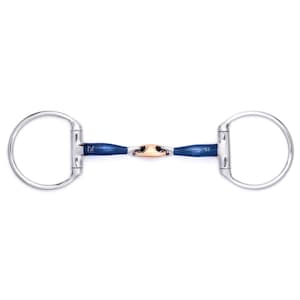 NY TACK Eggbutt Ring Sweet Iron Copper Lozenge Link Snaffle Horse Bit - Etsy