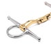 NY TACK 5" Full Cheek German Silver Snaffle Jointed Lozenge Snaffle ...
