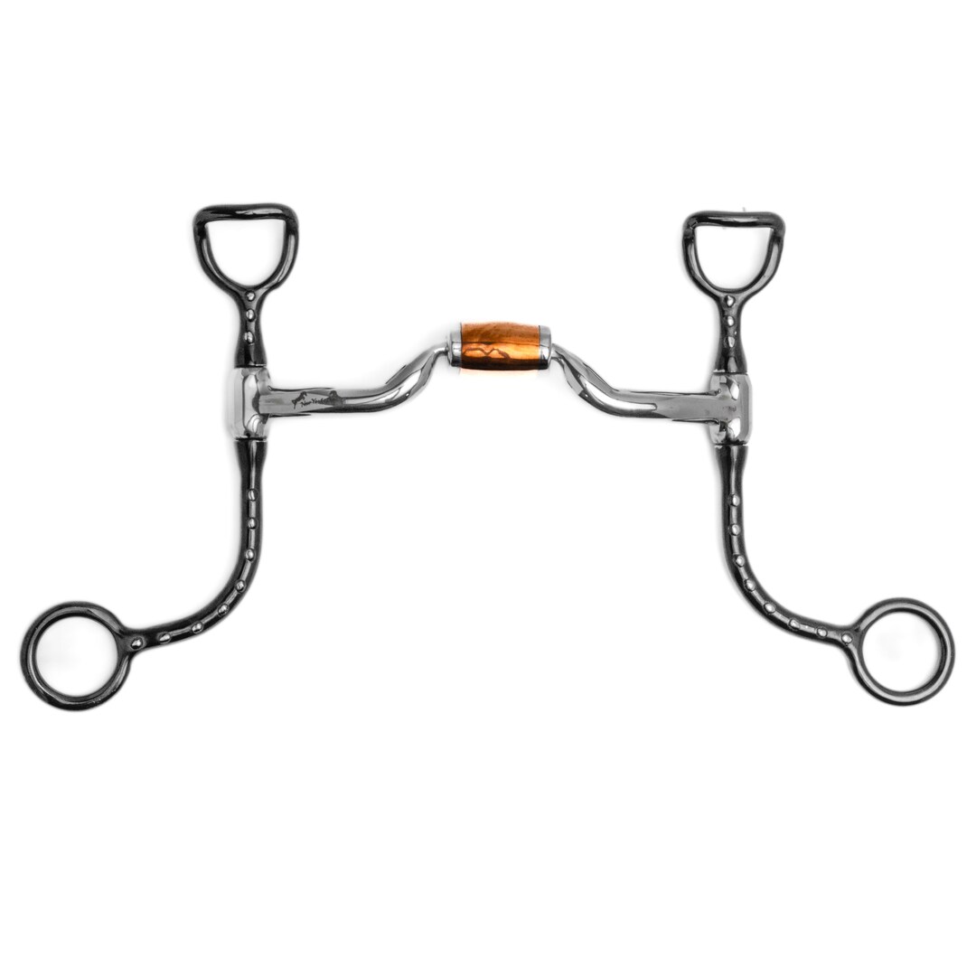 NY Tack 5" Western Shank Low Port Copper Roller Bit - Etsy