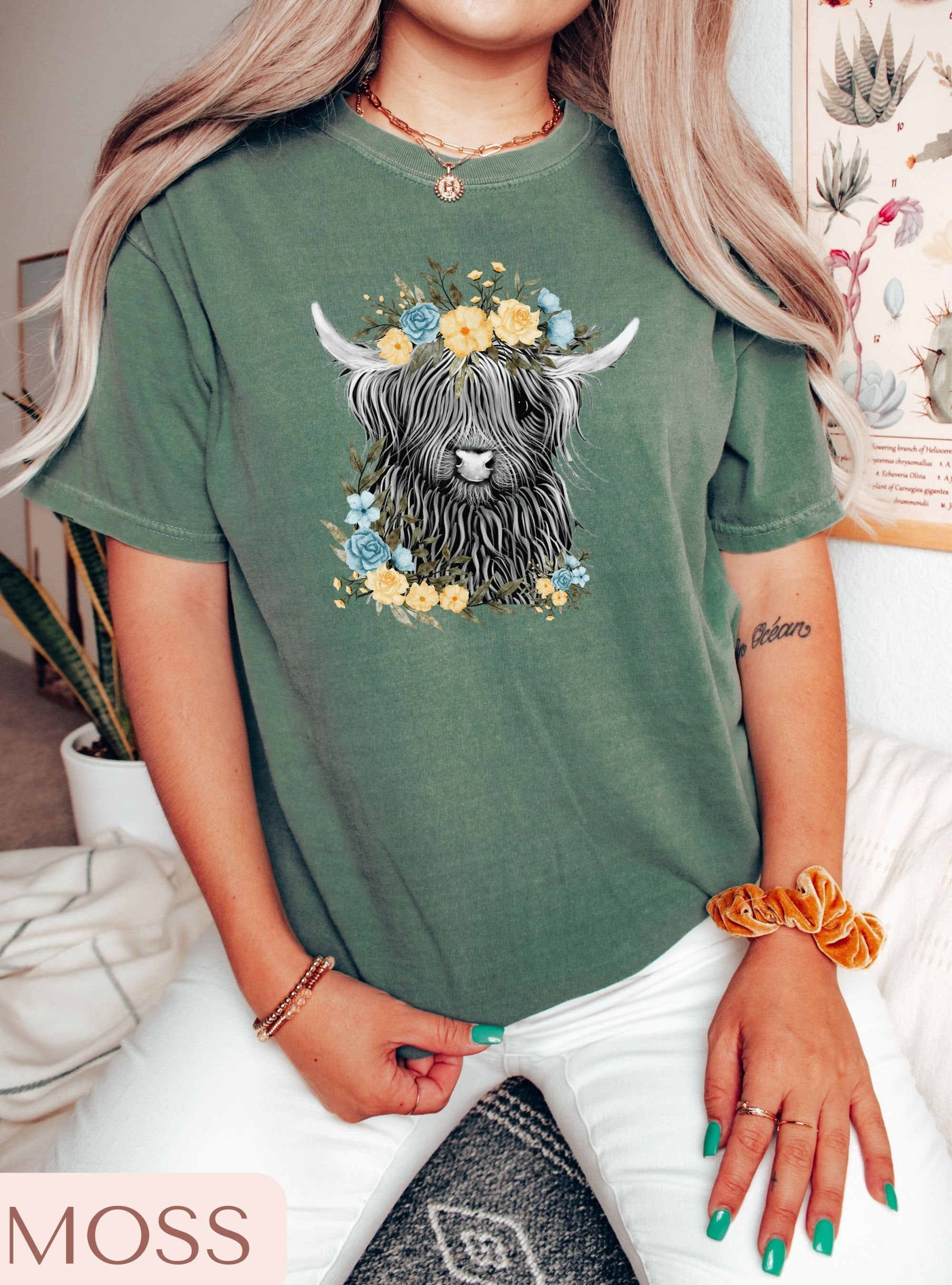 Highland Cows Shirt, Cute Cow Shirt, Heifer Shirt, Western Shirt, Cowgirl Shirt, Cow Gifts for ...