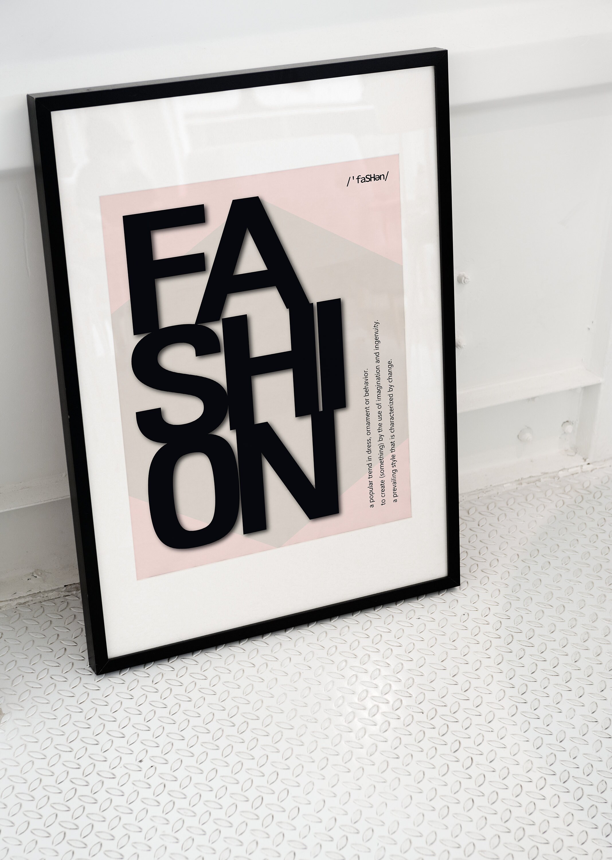 Fashion Definition Print Typography Art Trendy Wall Art - Etsy