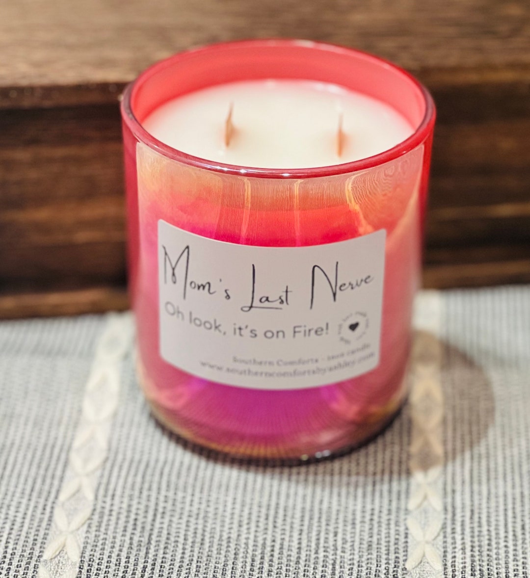 Moms Last Nerve Candle, Woodwick - Etsy