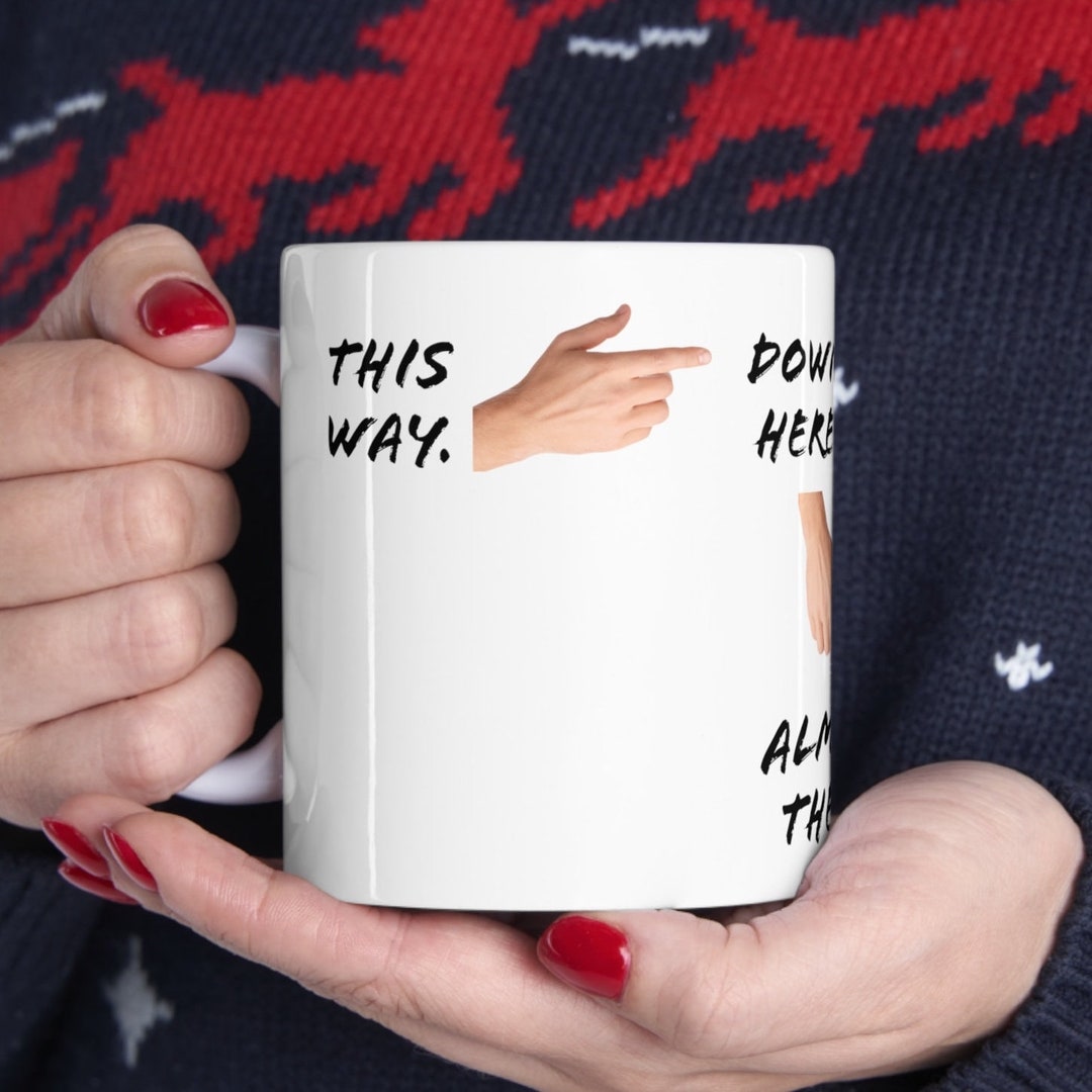 Handmade Middle Finger Coffee Mug, Funny Present, Fck You Glass ...