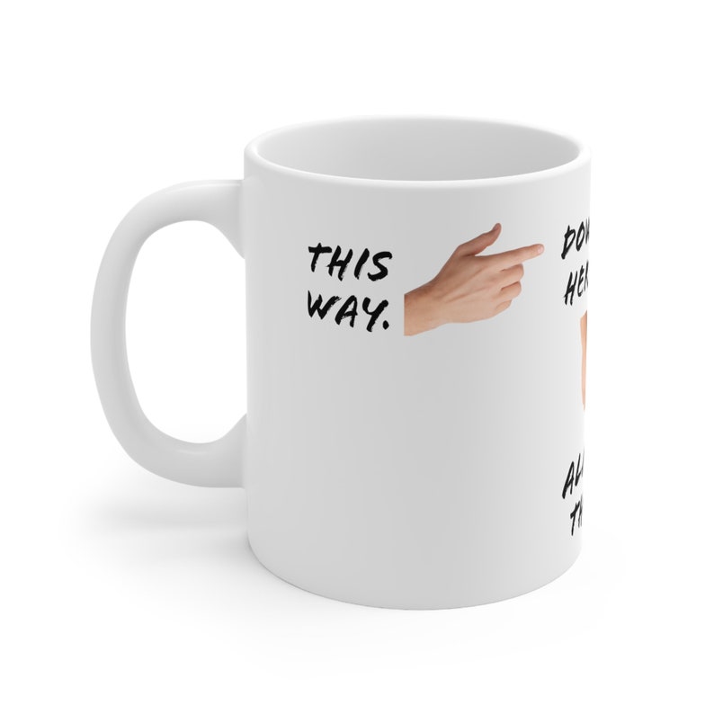 Handmade Middle Finger Coffee Mug, Funny Present, Fck You Glass ...