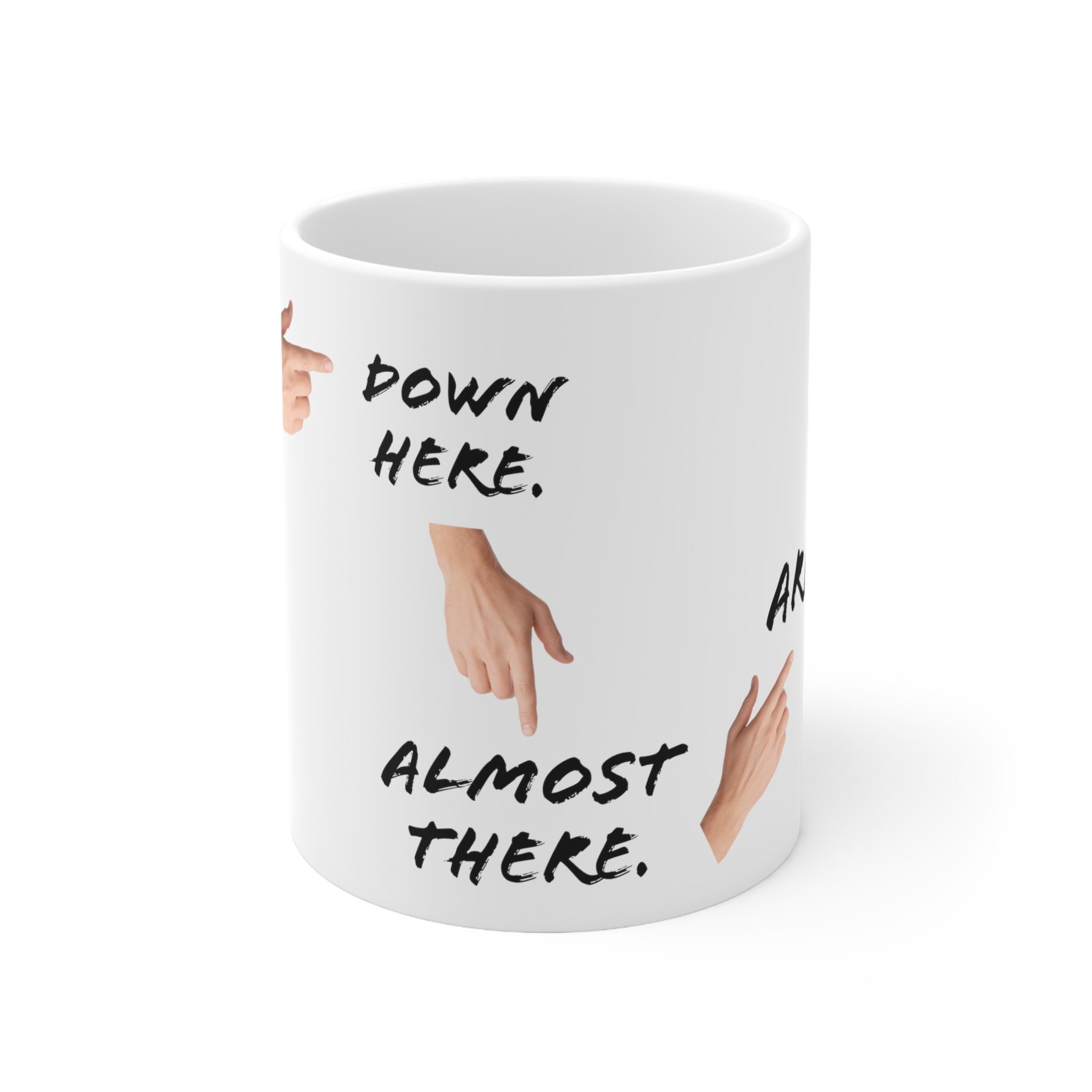 Handmade Middle Finger Coffee Mug, Funny Present, Fck You Glass ...