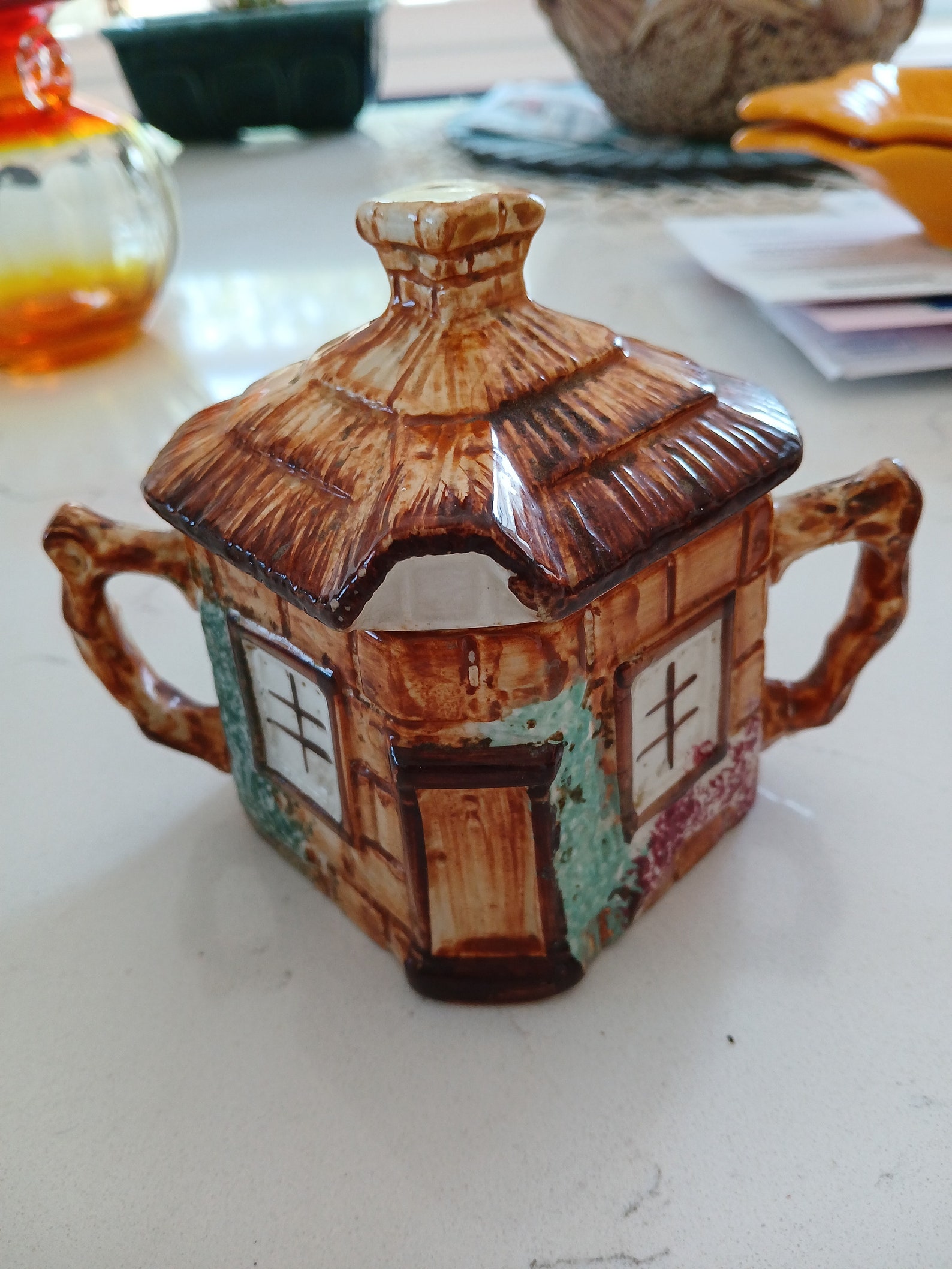 Keele Street Pottery Co.ltd. Cottage Ware Sugar Bowl 1940's. - Etsy