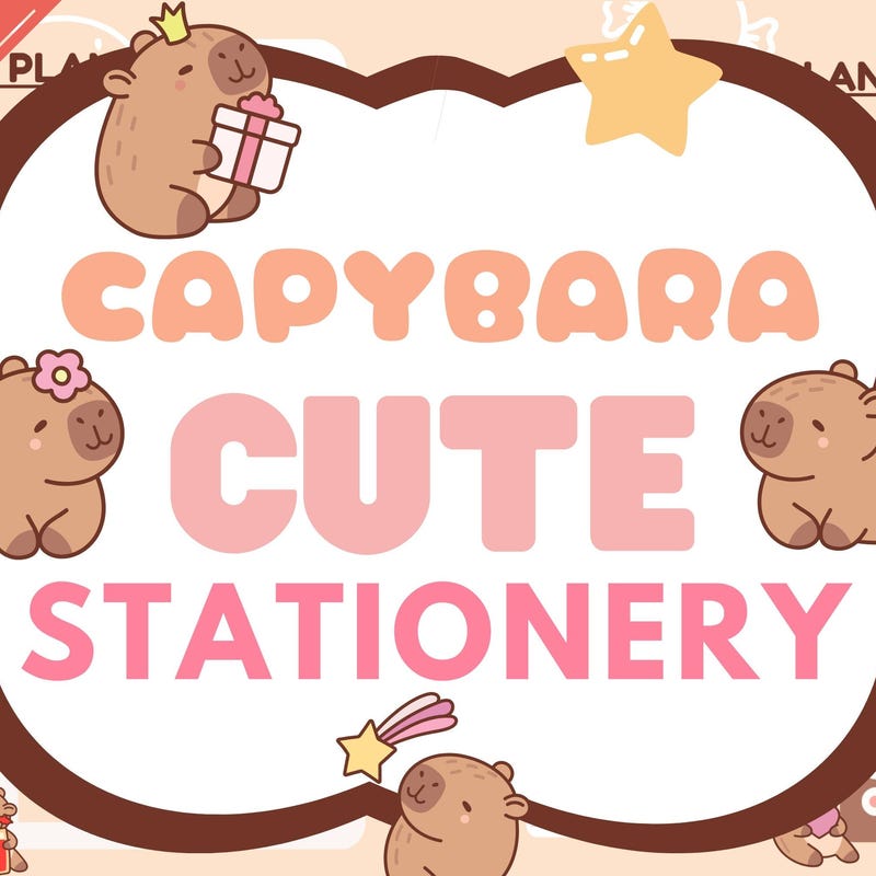 Capybara Pens - Etsy
