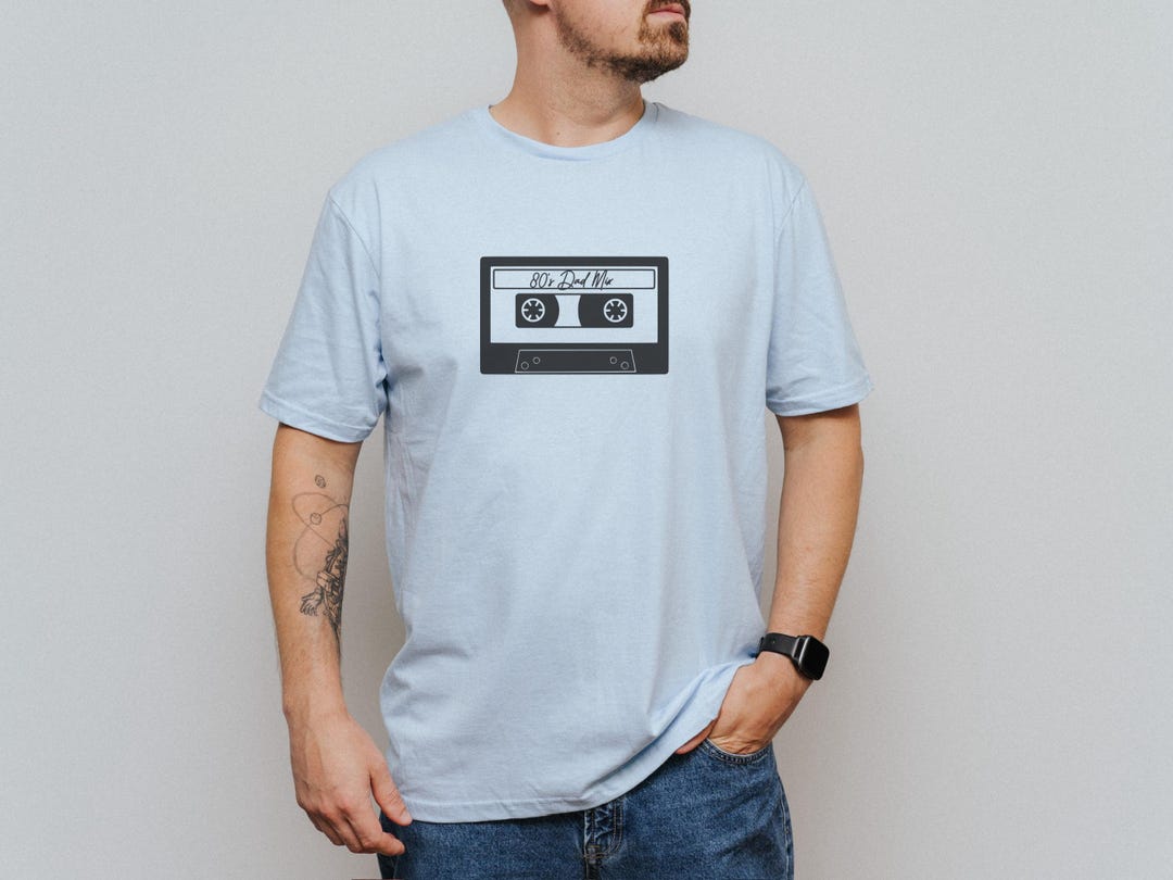80s Dad Shirt - 1980s Dad Mix Tape Tee - Cute Gen X Dad Gift - 80s ...