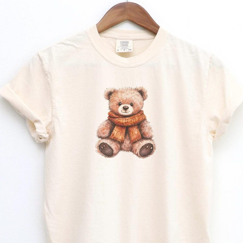 Teddy Bear Ladies Shirt - Etsy