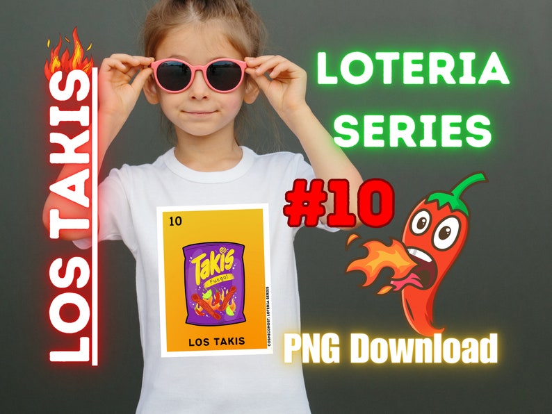 Los Takis Loteria Series Takis Chips Spicy Chips - Etsy