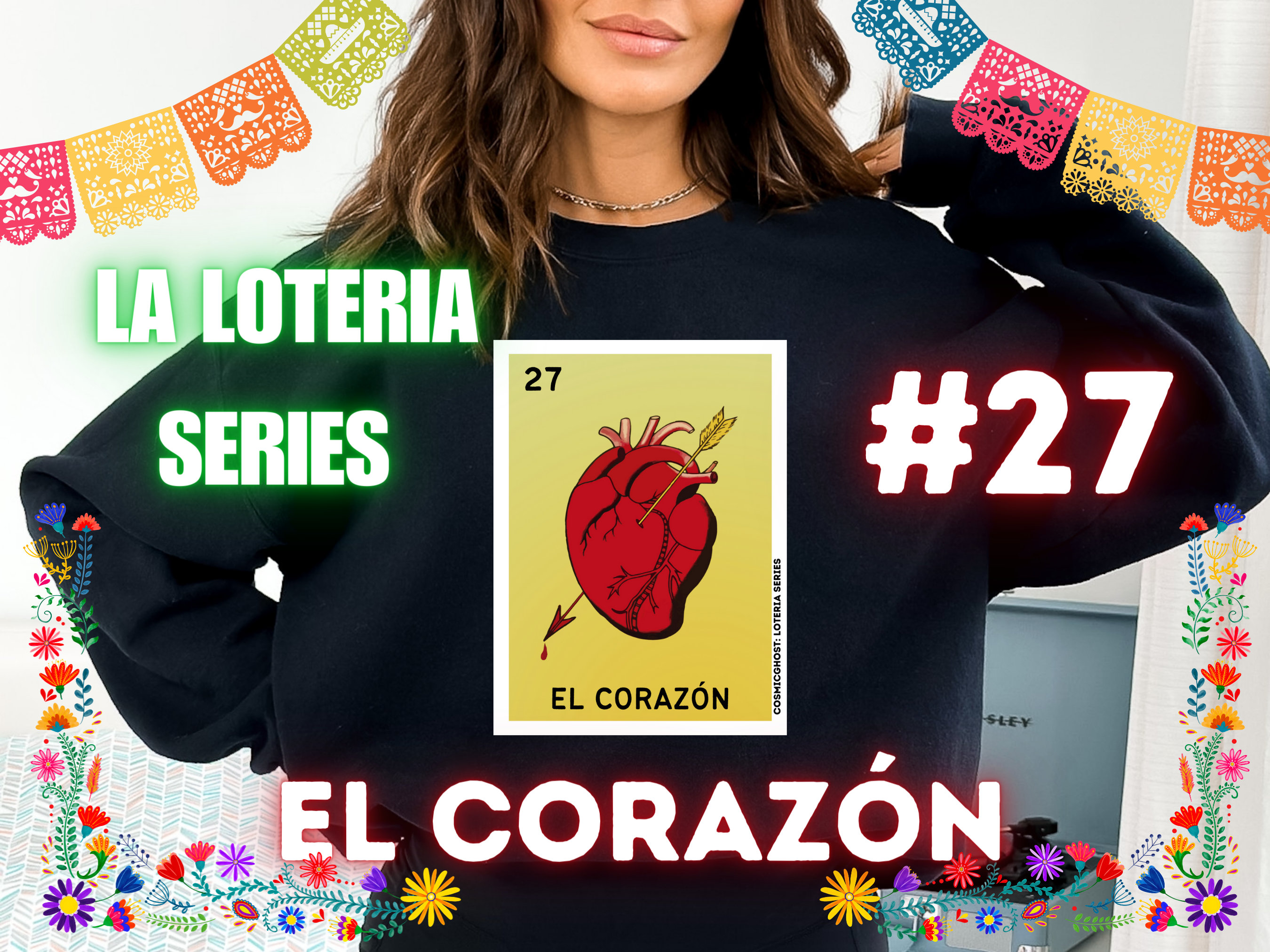 El Corazón PNG - La Loteria PNG - Loteria Style Design - PNG Download ...