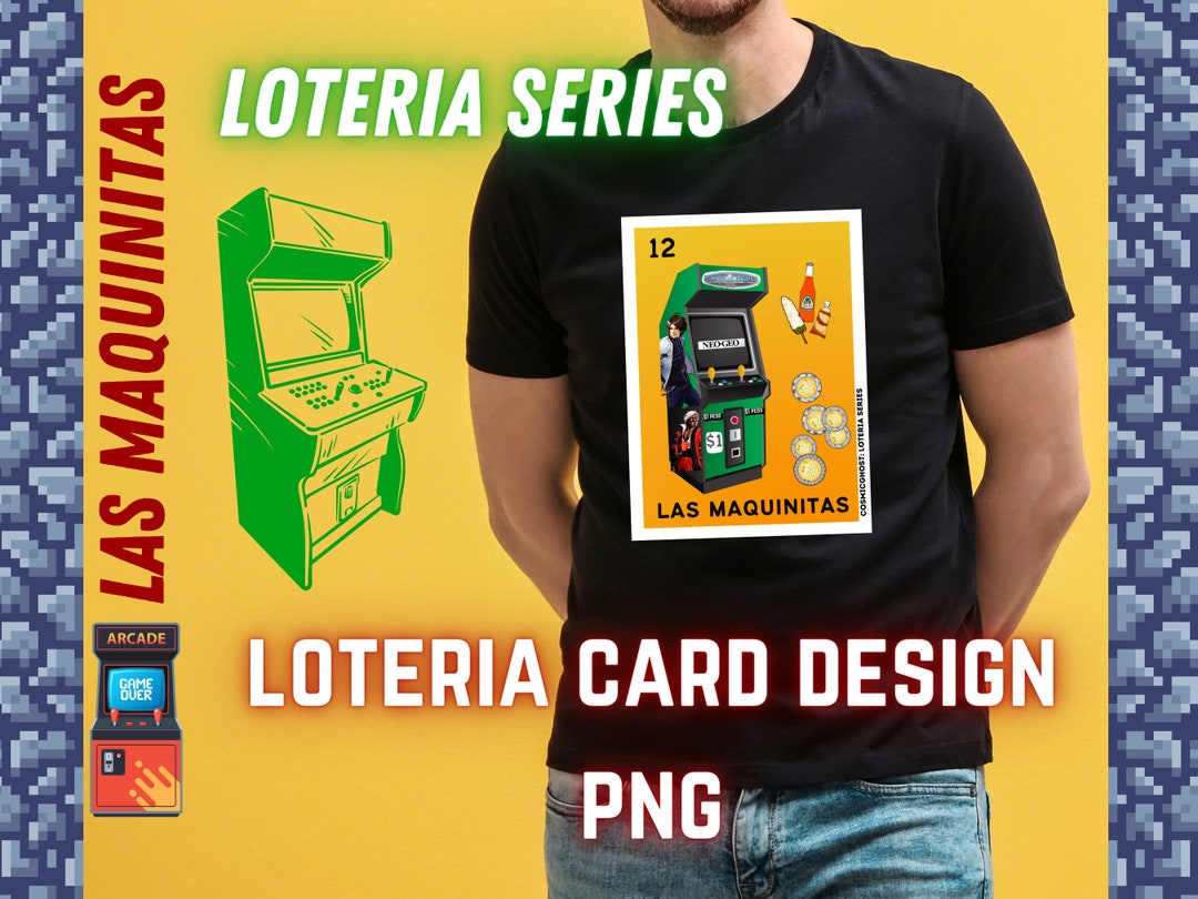 Las Maquinitas Loteria Series Loteria Card Design PNG La Chalupa