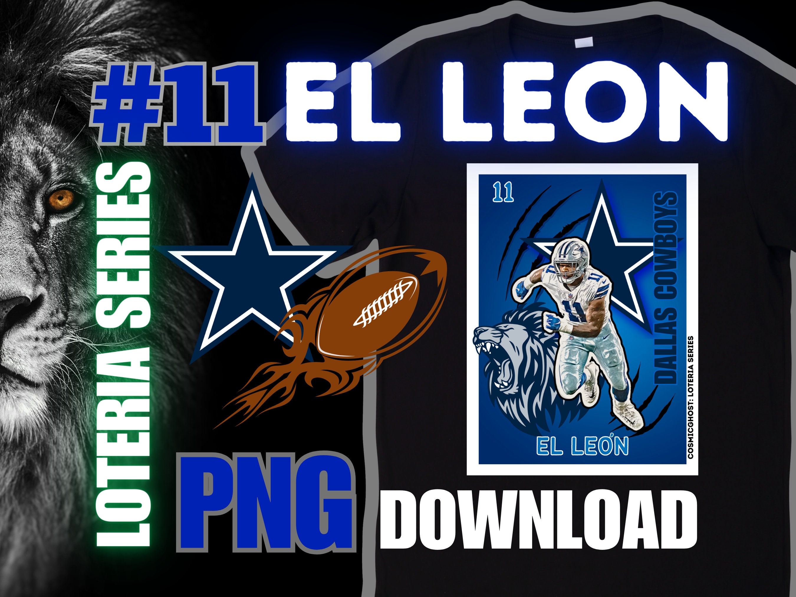 El León - the Lion - Dallas - Football - Cowboys - PNG Download ...
