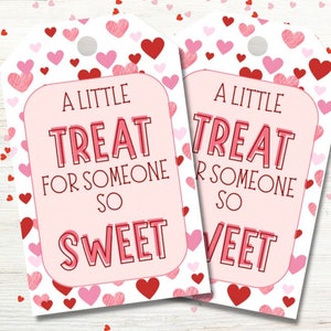 PRINTABLE Valentines Day Gift Tags, Valentines Student Gift Tags ...