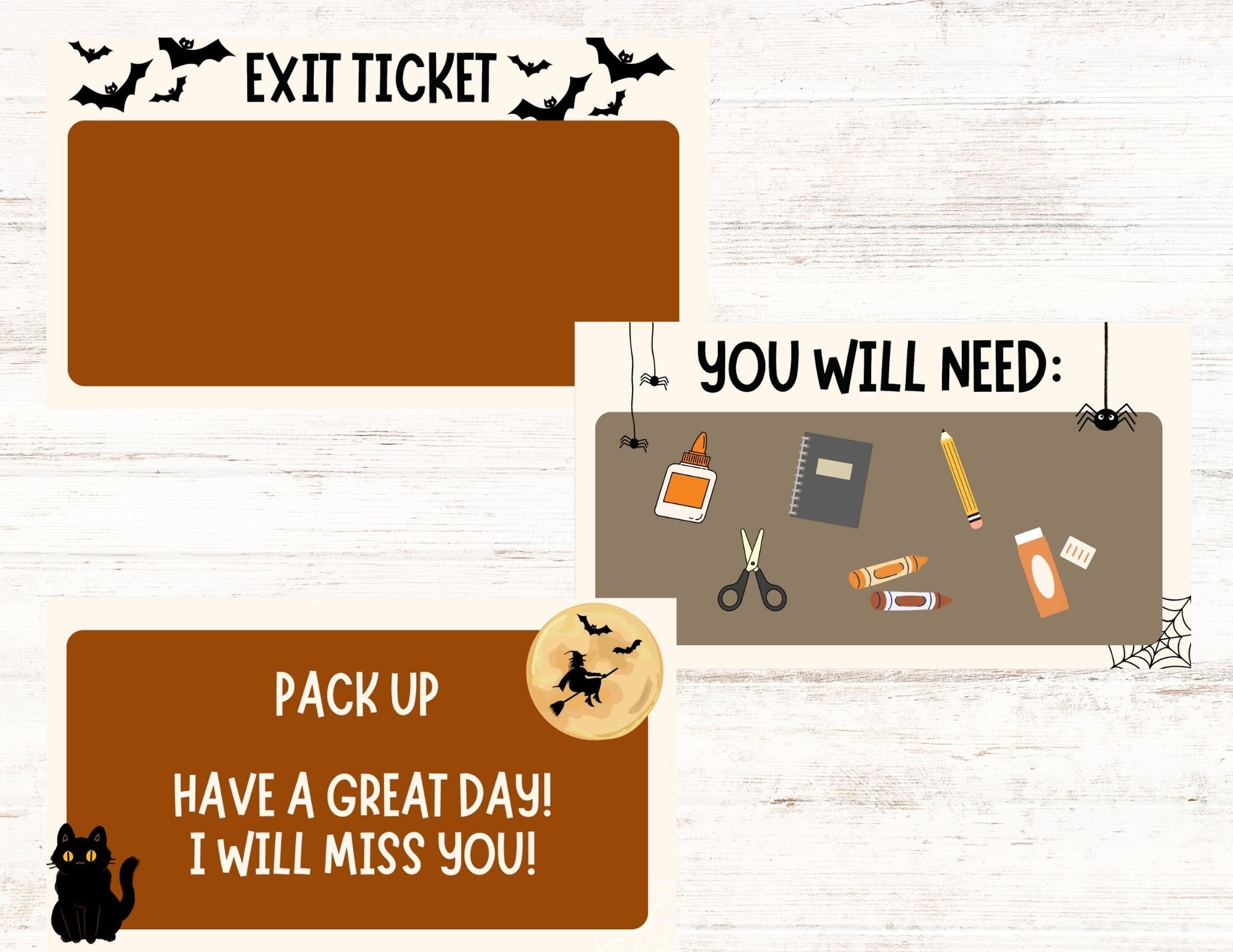 Editable October Classroom Daily Powerpoint Slides, Fall Theme Slides ...