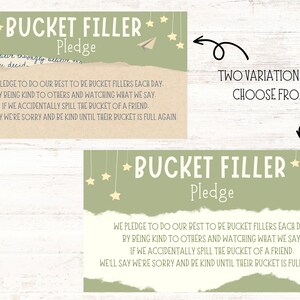 PRINTABLE Classroom Bucket Filler Poster, Classroom Decor, Class Bucket ...