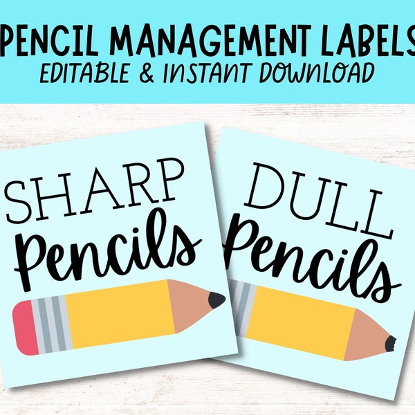 Dull Pencil Svg - Etsy