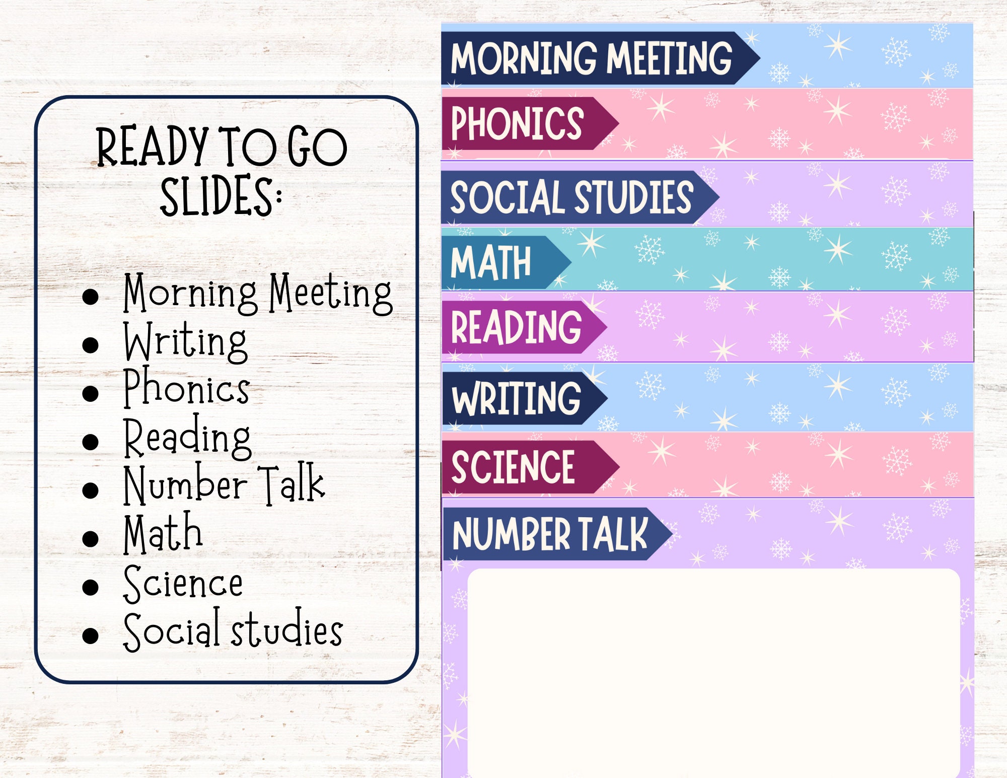 EDITABLE January Classroom Slides, Powerpoint, New Year Slides ...