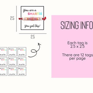 PRINTABLE Student Motivation Treat Tag, State Testing Motivation ...