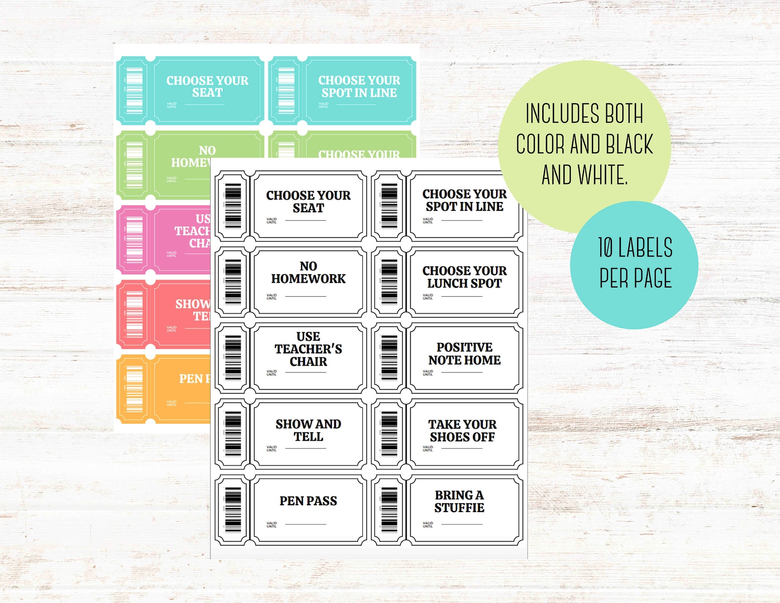 EDITABLE Classroom Reward Coupons, Class Management, Class Rewards ...