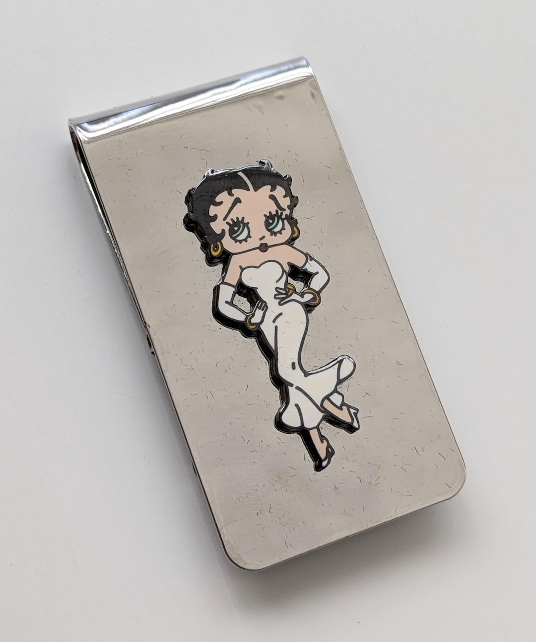 Betty Boop Money Clip Looney Tunes, Enamel Stainless Steel, Vintage New ...