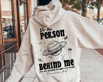Dear Person Behind Me Hoodie Unisex Hoodie - Etsy