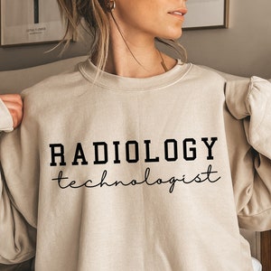 Minimalist Radiologic Technologist Sweatshirt, Xray Technologist Shirt ...