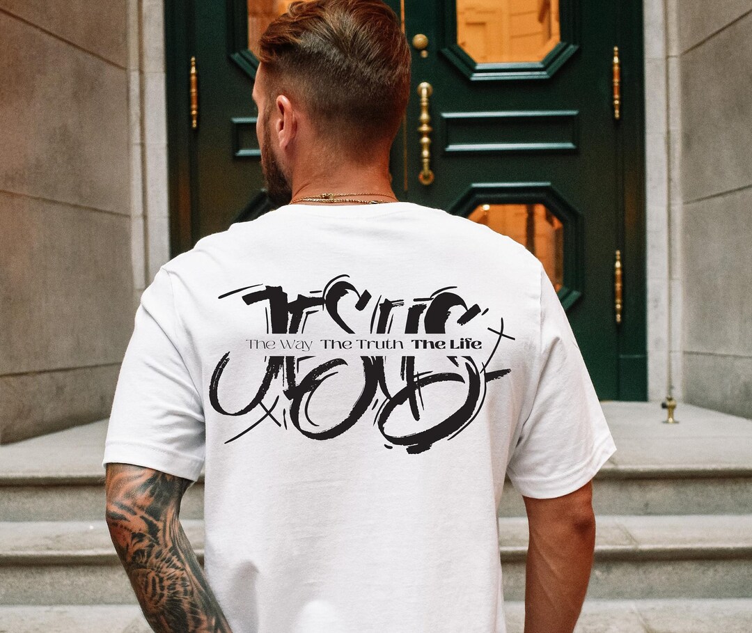 Jesus Hoodie for Christian Men, the Truth the Life Sweatshirt ...