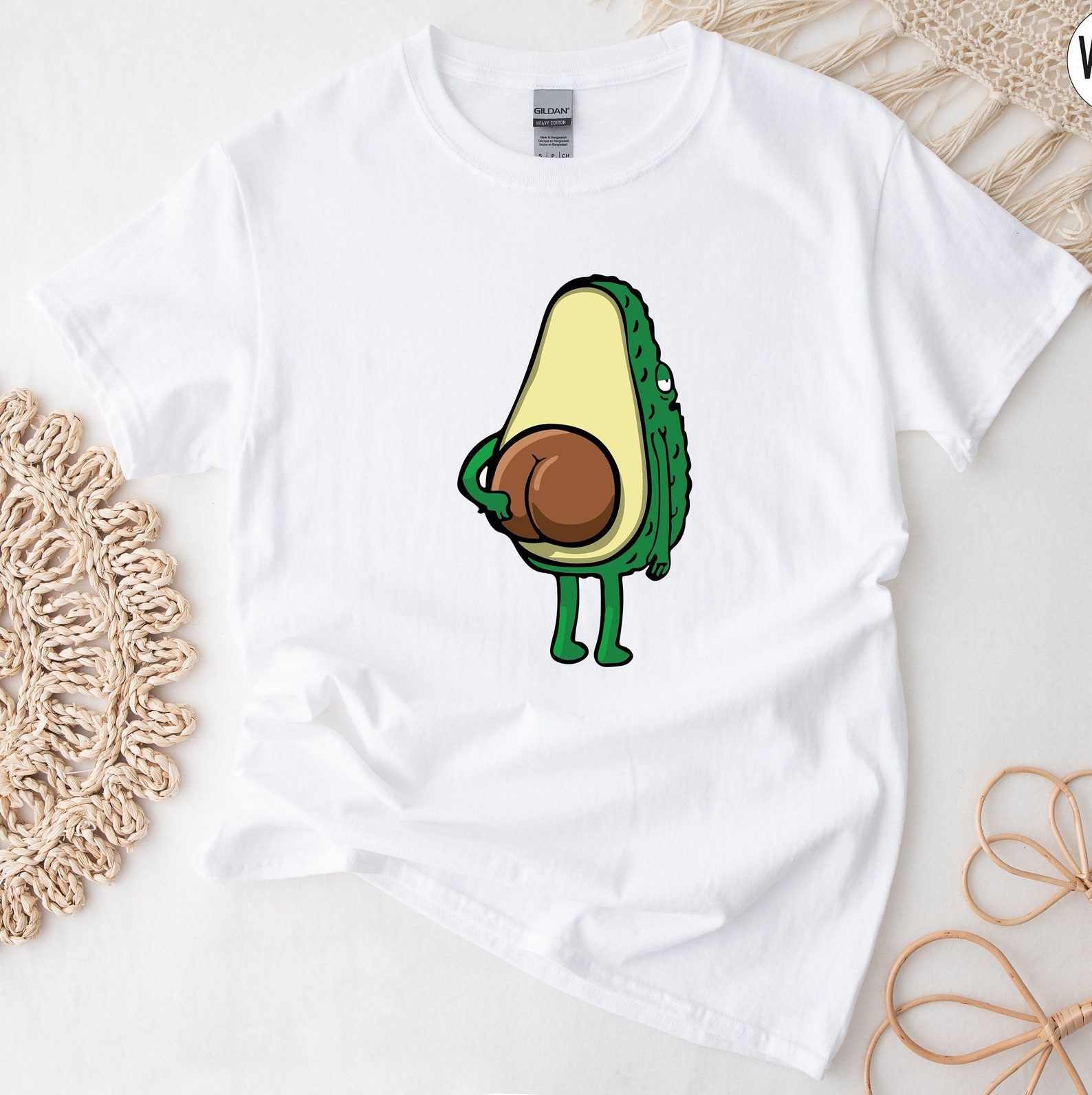 Funny Avocado Sweathirt, Avocado Butt Shirts, Vegetarian Shirt, Vegan ...