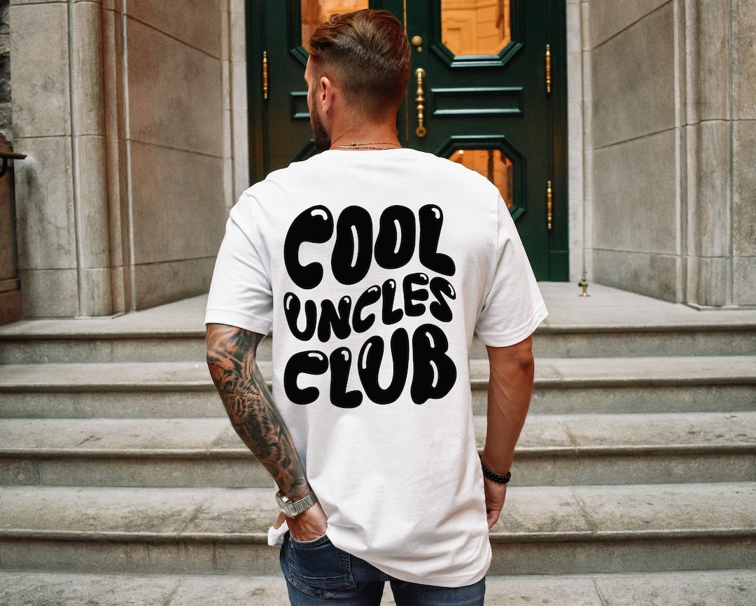 Cool Uncles Club Shirt, Funny Uncle Sweatshirt, Uncle Gifts for Fathers ...