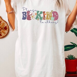 Be Kind Shirt, Please Be Kind to Others Sweatshirt, Women's Preppy ...