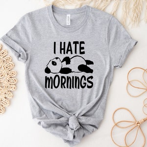 I Hate Mornings Shirt, Not a Morning Person Shirt, Lazy Sweatshirt ...