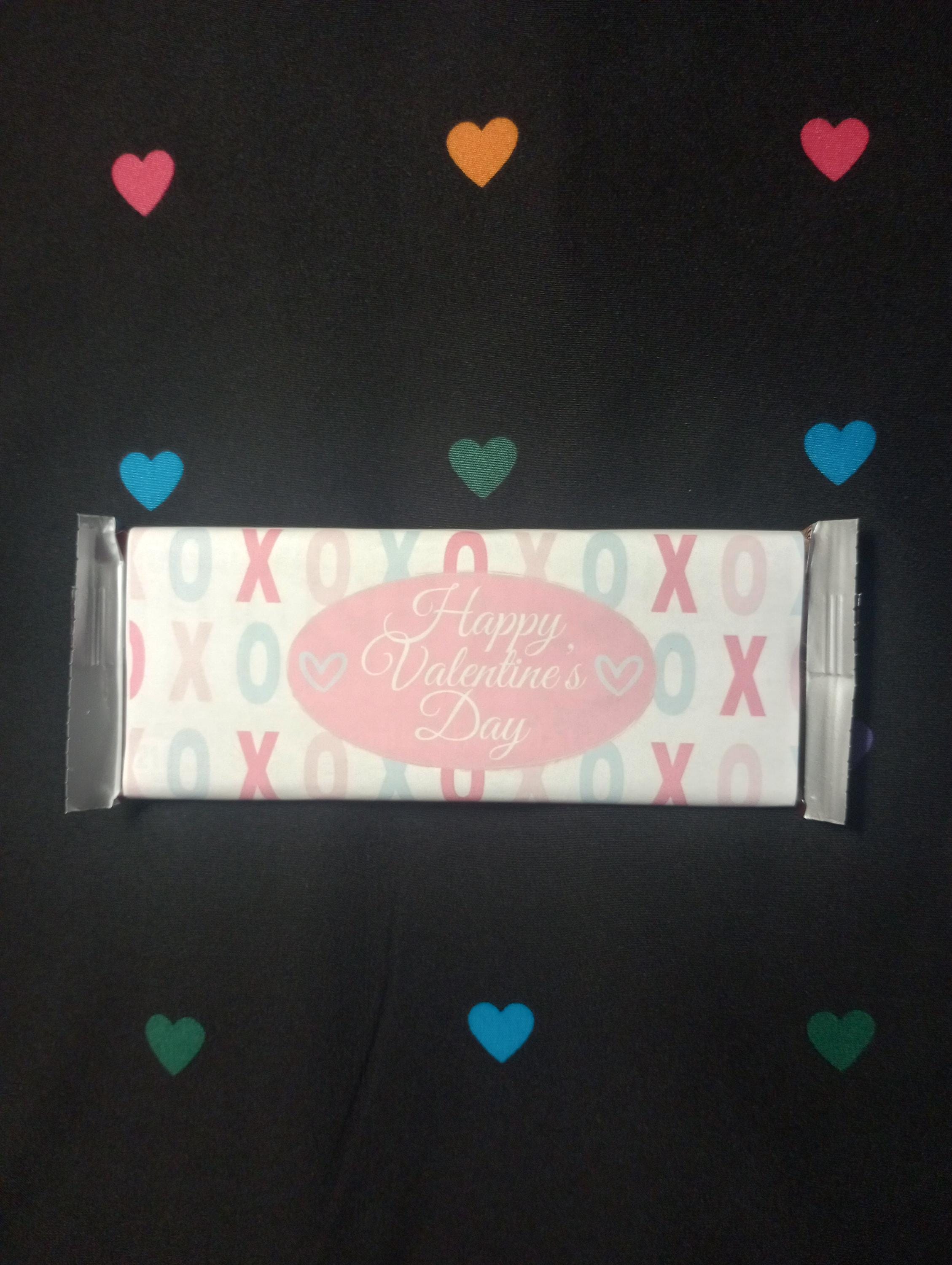 Valentine's Wrapped Hershey Bars Classroom Valentines for Kids ...