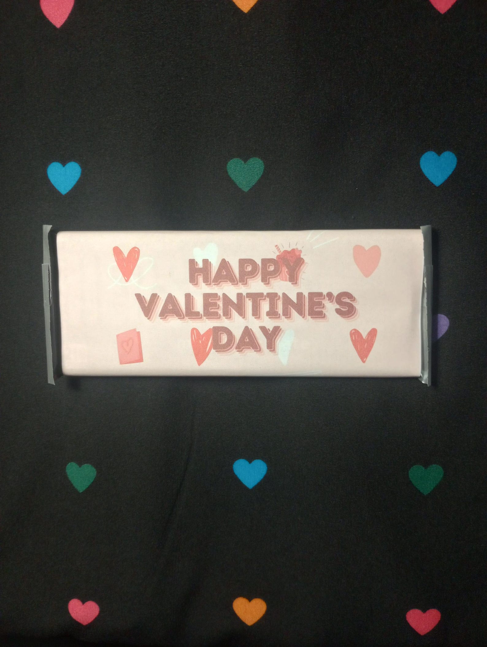 Valentine's Wrapped Hershey Bars Classroom Valentines for Kids ...