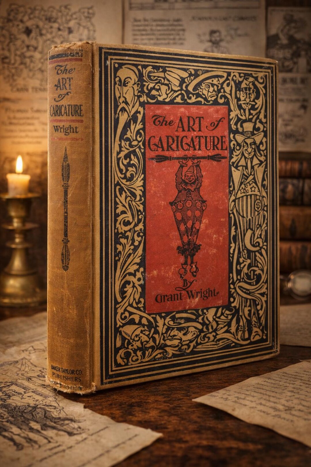 The Art of Caricature — Grant Wright (1904) • First Edition • Near ...