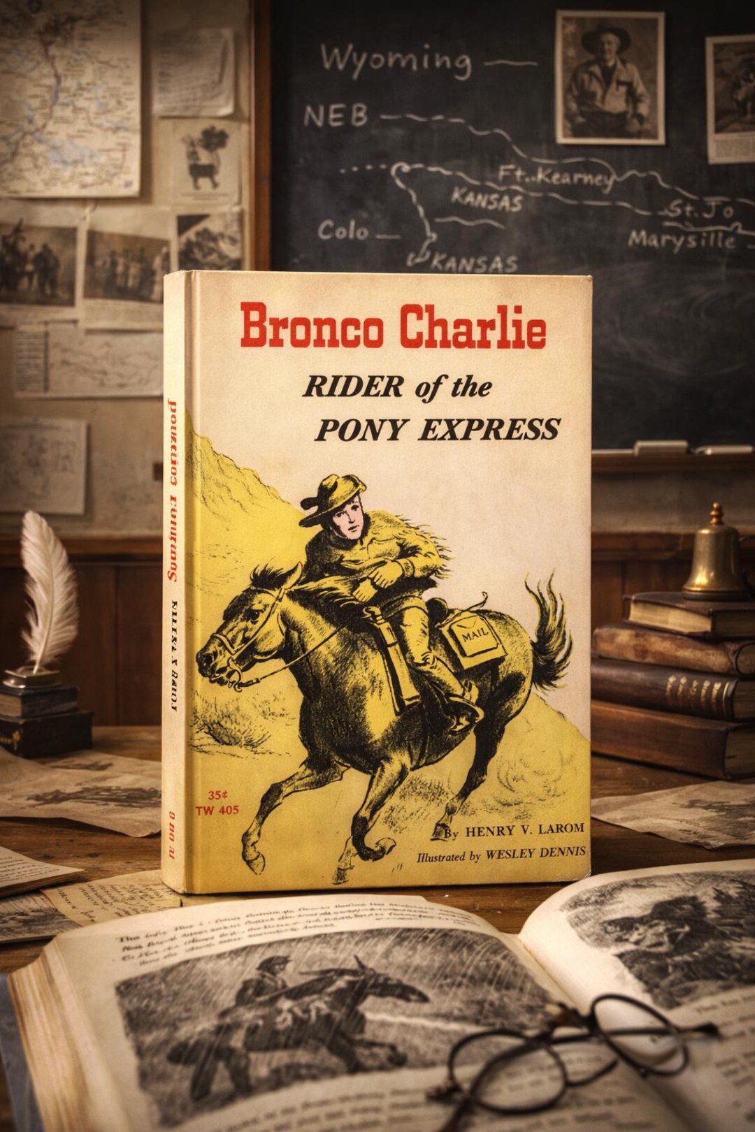 Bronco Charlie — Clyde Robert Bulla Scholastic Tell-a-story (TW Series ...