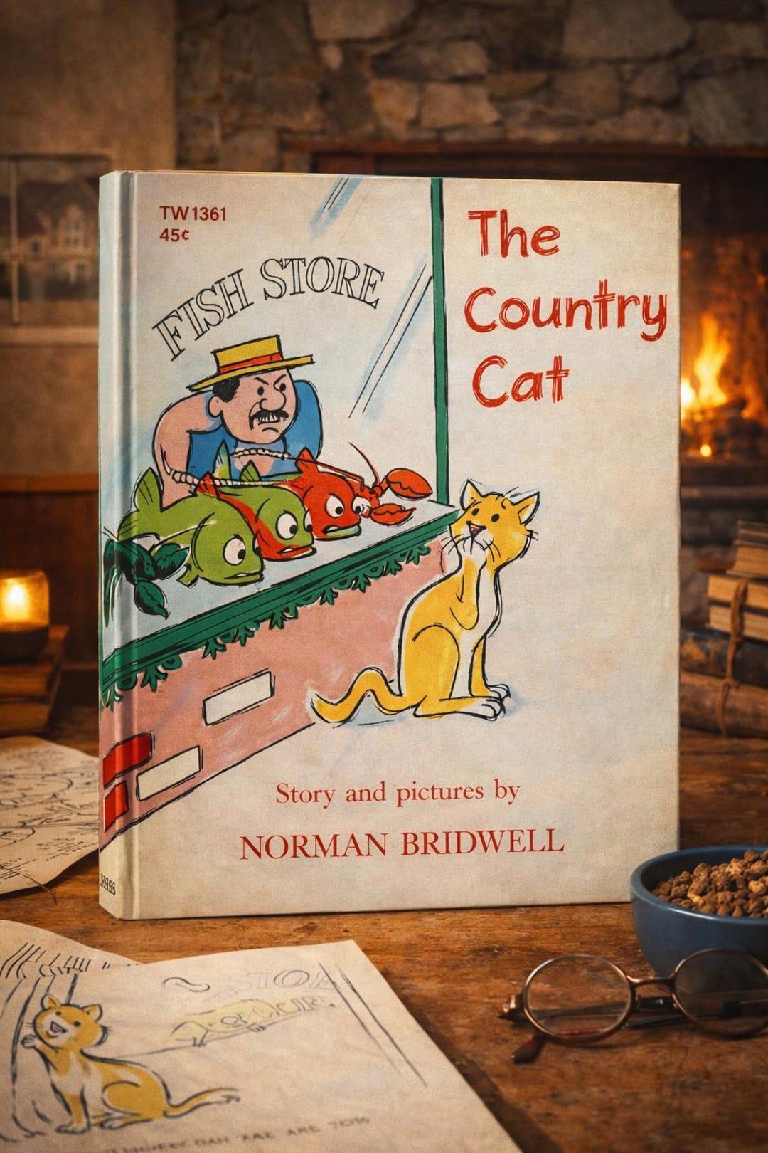 The Country Cat — Mary Calhoun Scholastic Tell-a-story (TW Series ...