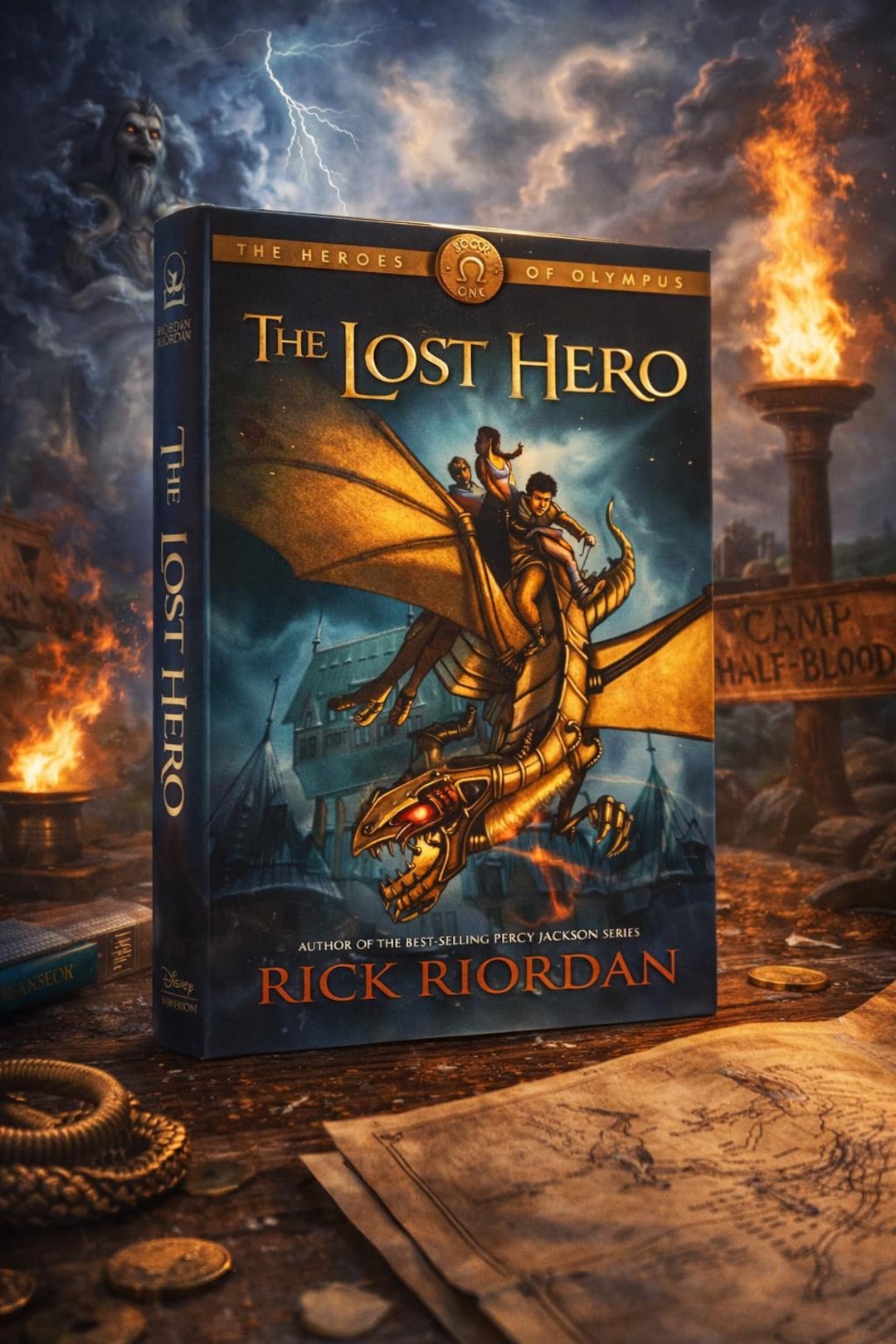 The Lost Hero First Edition – Rick Riordan, Heroes of Olympus - Etsy