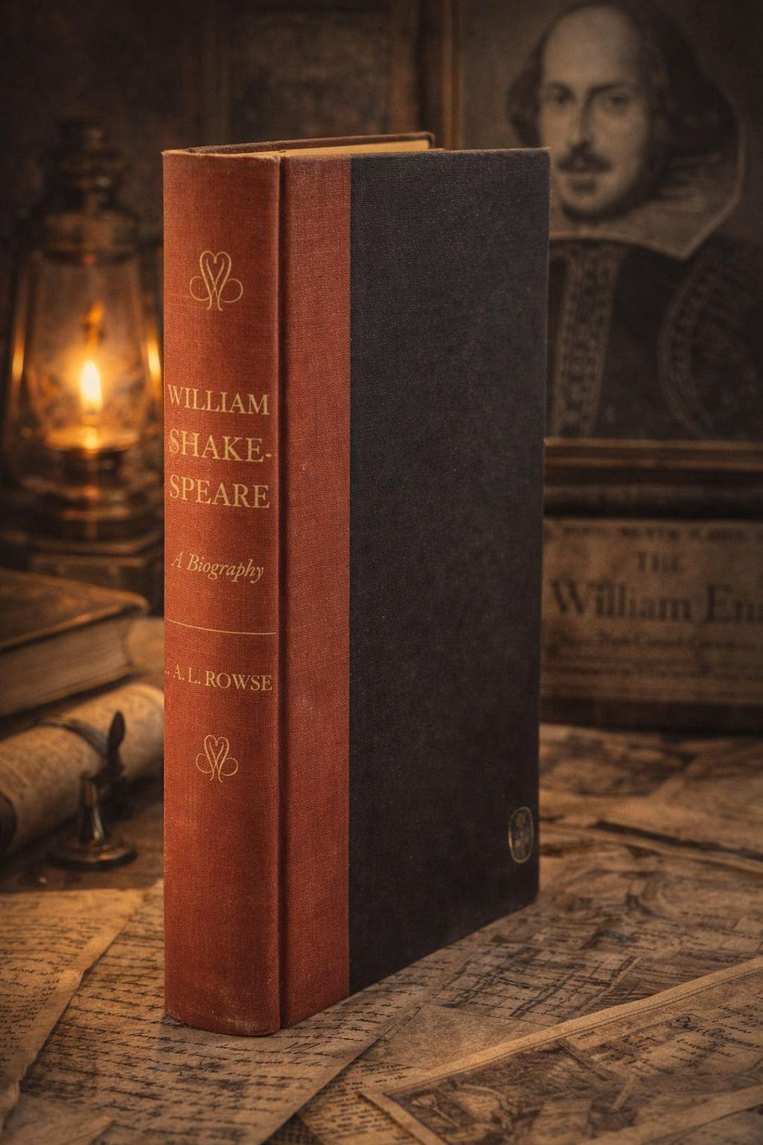 William Shakespeare Biography: A. L. Rowse, 1963 First Edition ...