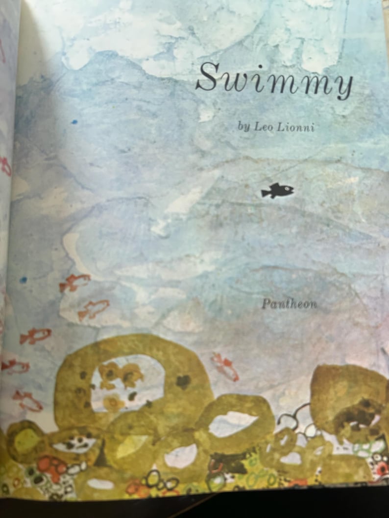 Swimmy by Leo Lionni – 1963 First Edition Caldecott Honor Book - Etsy ...