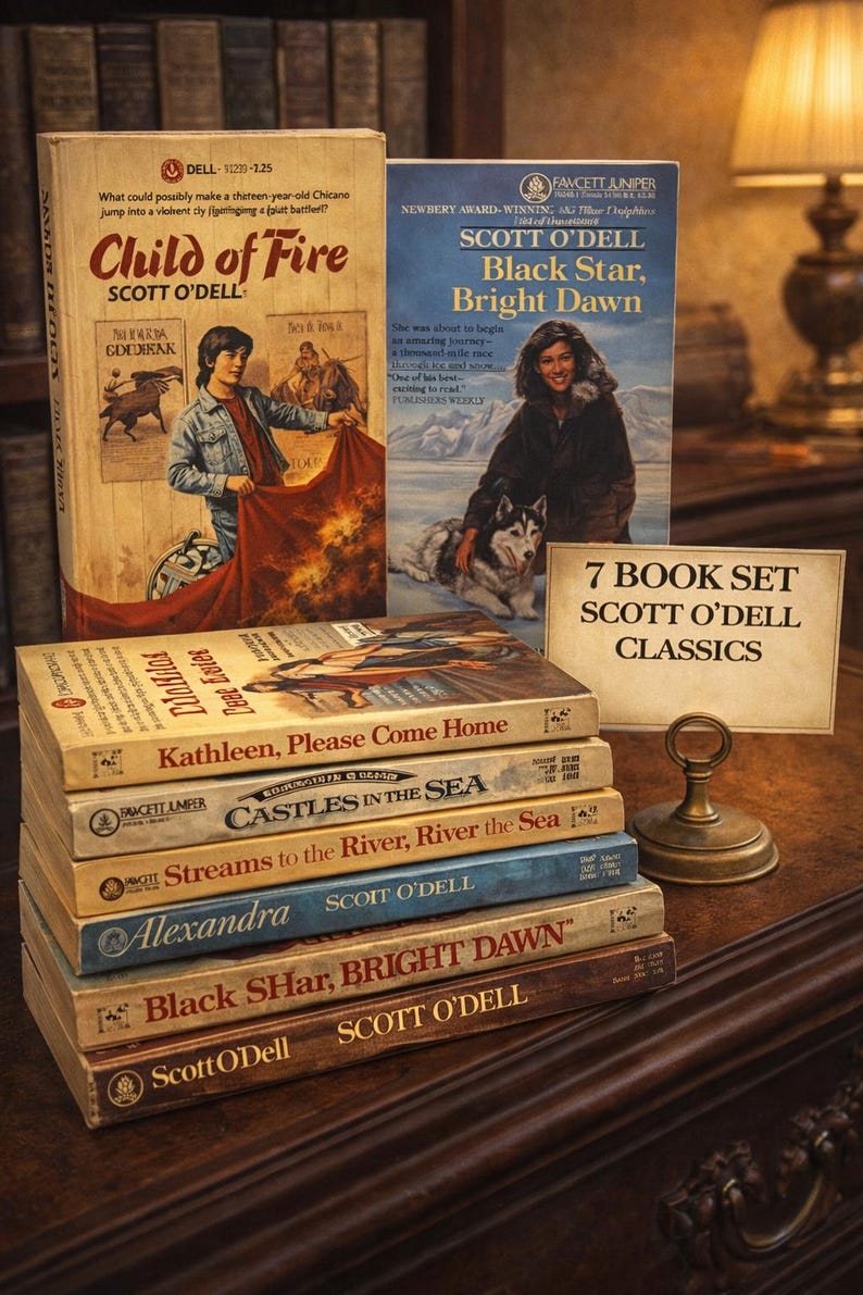 Scott O’dell 7 Book Collection Carlotta Kathleen Alexandra Castle Child ...