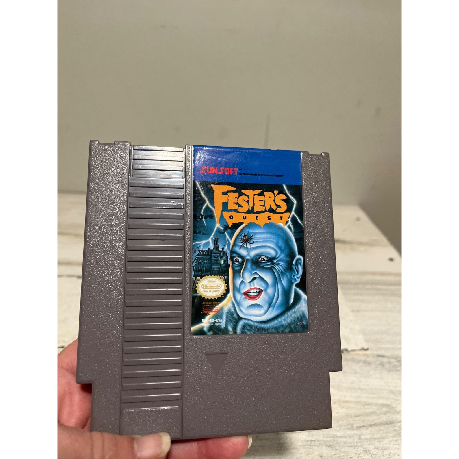 Fester’s Quest NES Game Circa 1985 - Etsy