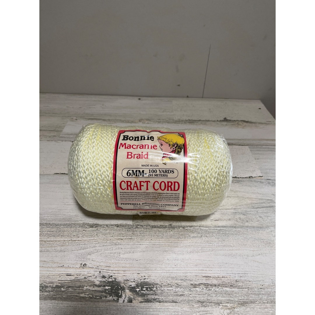 New Bonnie Macrame Braid Craft Cord - Etsy