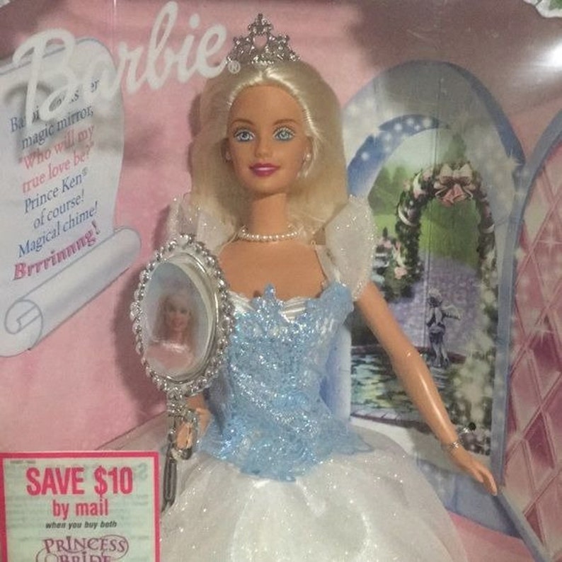 Princess Bride Barbie Vintage NOS From Pretty Princess to Blushing ...