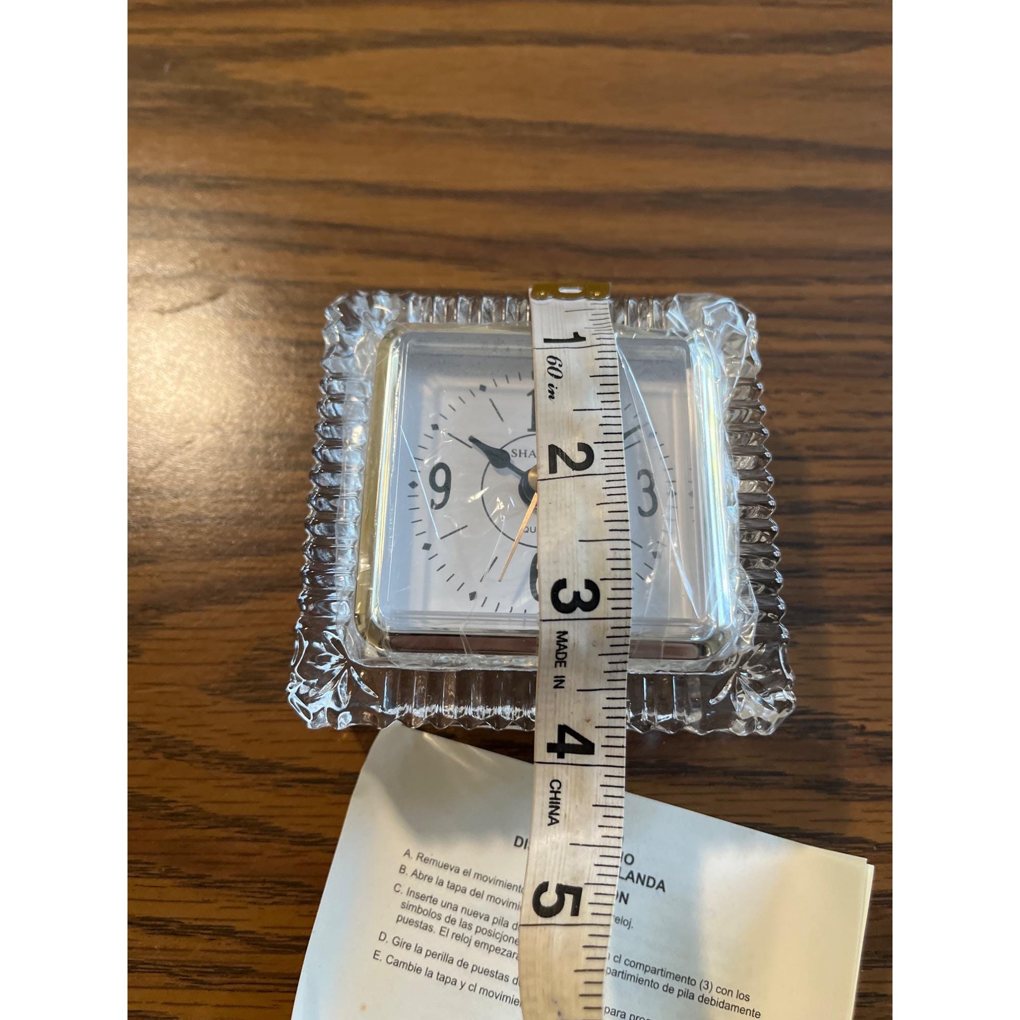 Shannon Fine Crystal Designs of Ireland Marie Clock NOS - Etsy