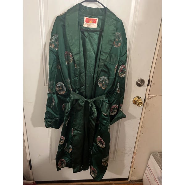Heavy Silk Robe - Etsy