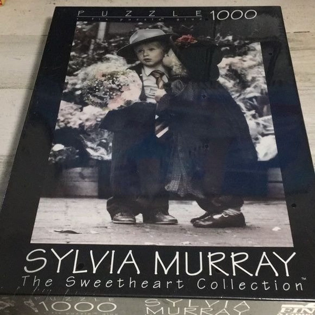 Vintage 1995 Sylvia Murray the Sweetheart Collection Valentines 1000 Pc ...
