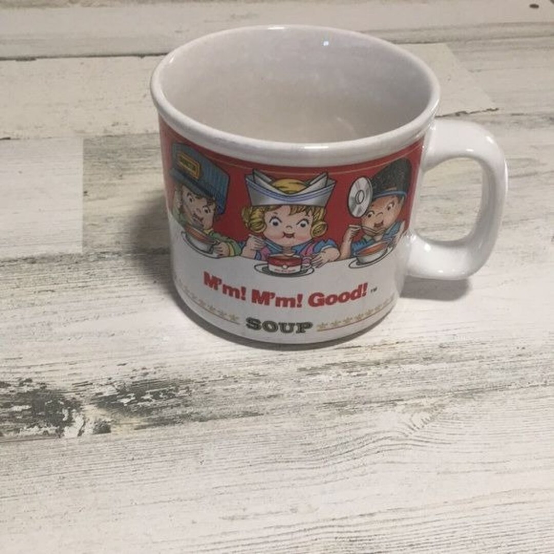 1993 M’m! Mm! Good! Soup Mug by Westwood Campbell Soup. Vintage - Etsy