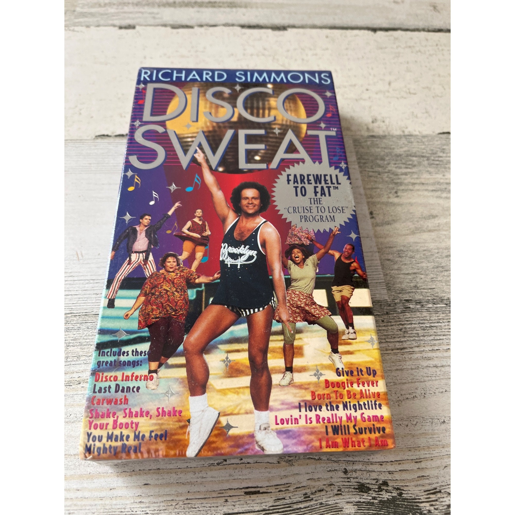 Richard Simmons Workout VHS NWT - Etsy