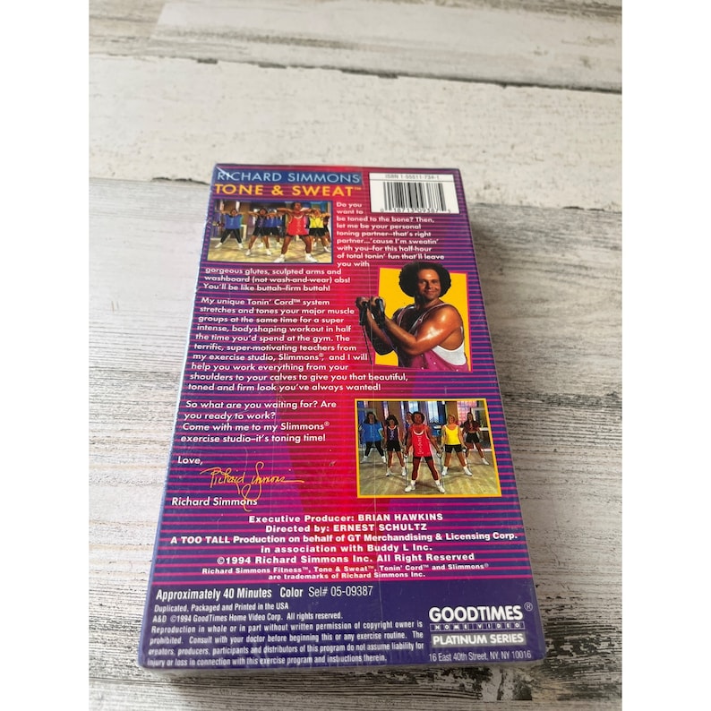 New Richard Simmons Workout VHS - Etsy